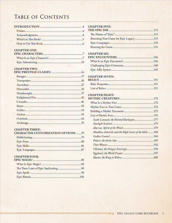 Epic Legacy Core Rulebook – store.2cgaming.com